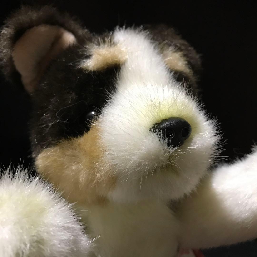ぬいぐるみ　犬　いぬ　シェルティー　仔犬　サンアロー　レトロ❣️