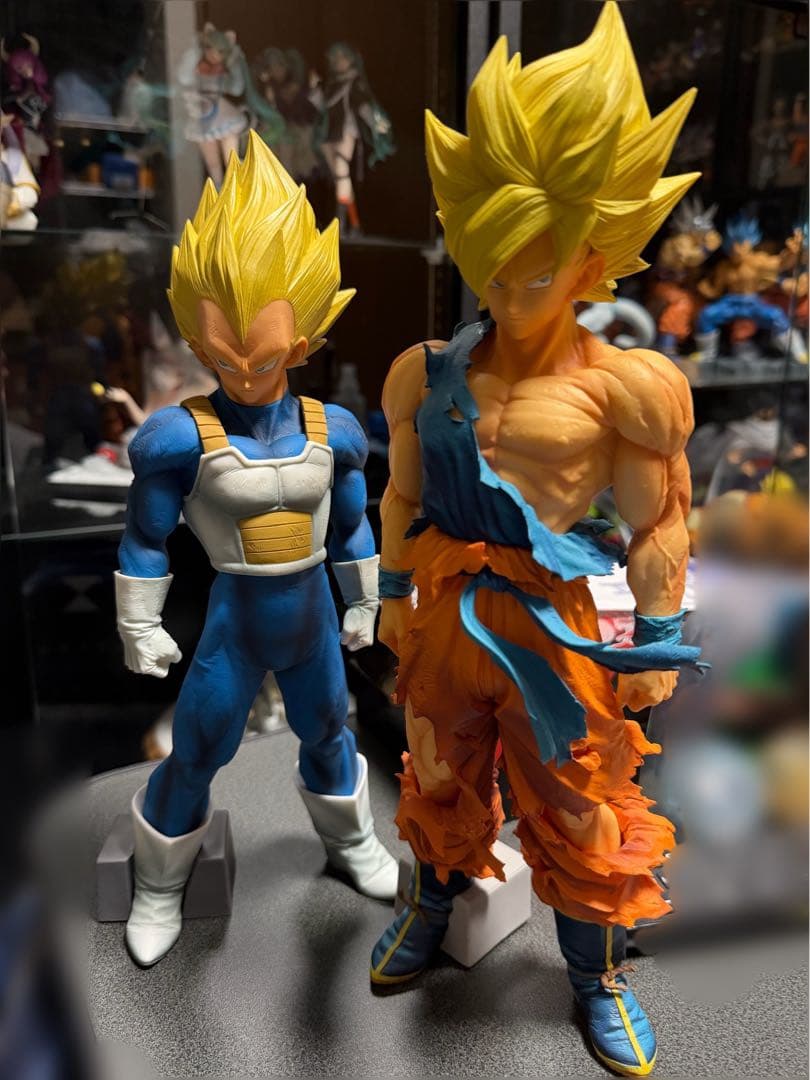 ドラゴンボールフィギュア　孫悟空&ベジータsmsp