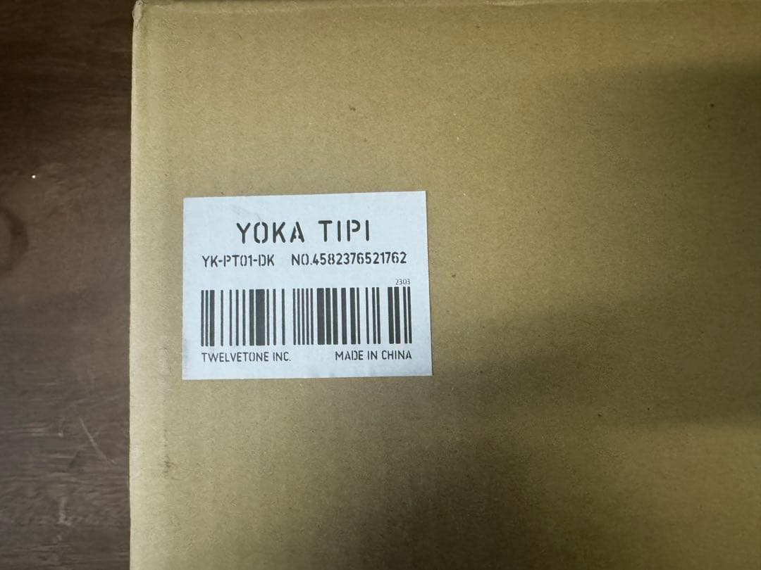 【新品•未使用】YOKA TIPI テント