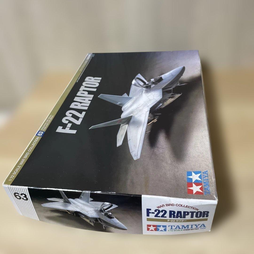 TAMIYA 1/72 F-22 ラプター 未組立 内袋未開封 Ln525