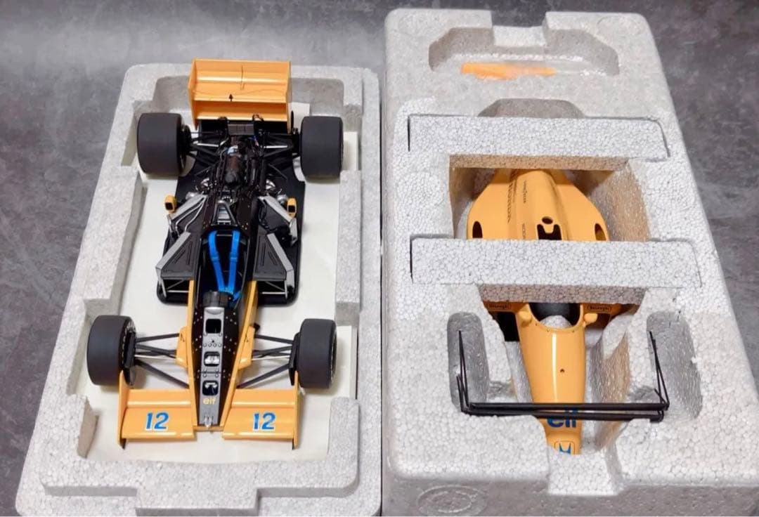 AUTOart 1/18 ロータス 99T ホンダ 日本GP アイルトン・セナ