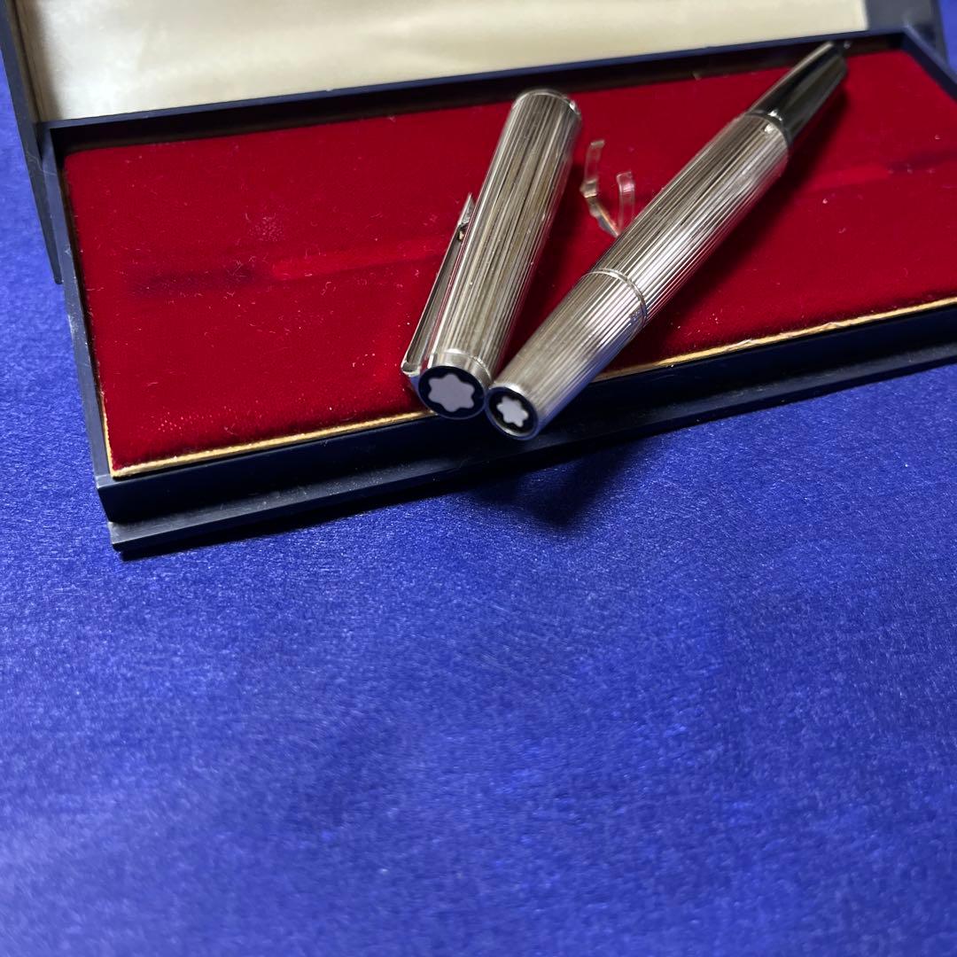 montblanc 126　925シルバー　万年筆　18k750　モンブラン