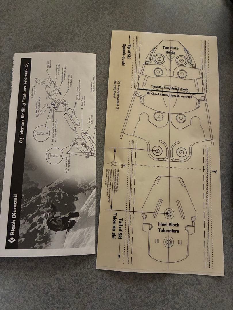  O3 テレマークビンディング