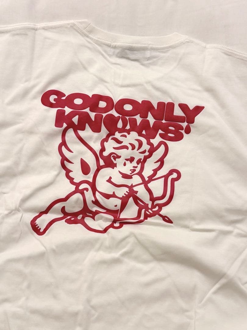 GOD ONLY KNOWS ANGEL Tシャツ ホワイト Sサイズ 岩田剛典