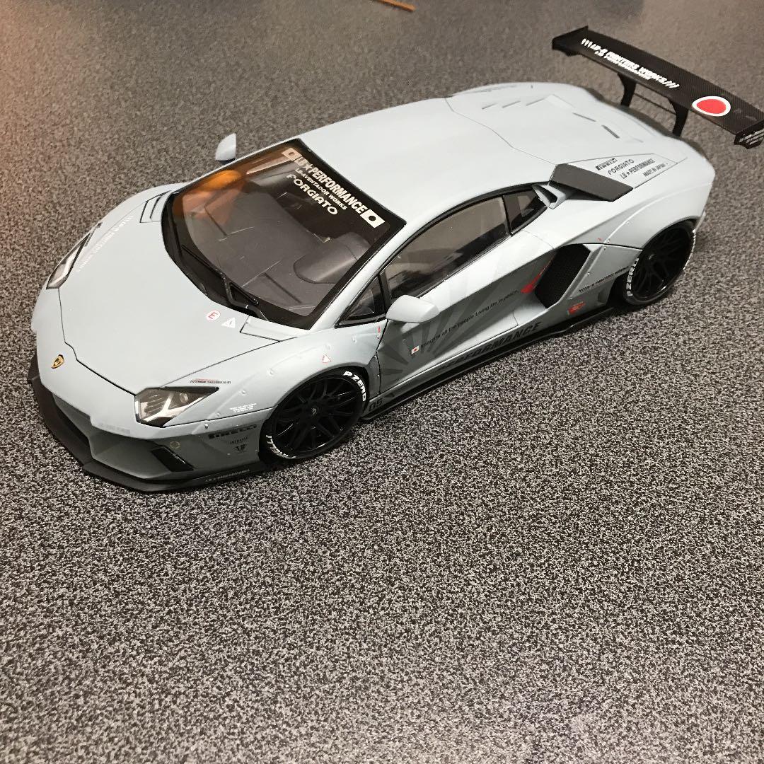 最終価格！1/18 autoart lb works aventador