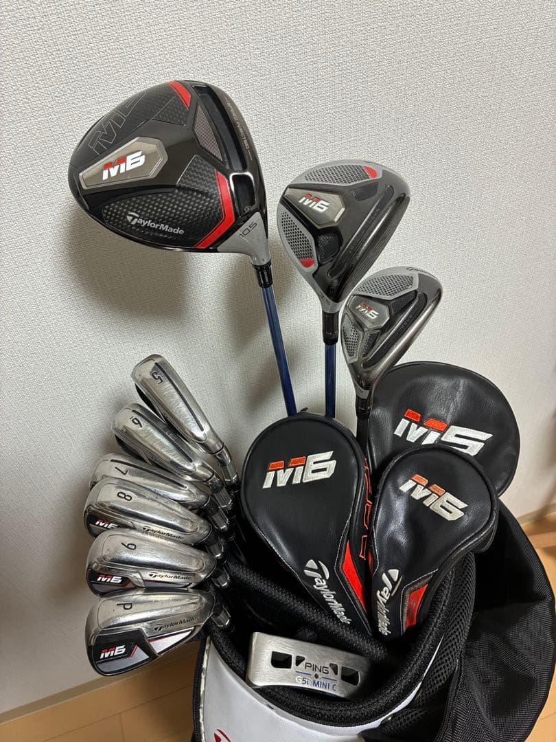テーラーメイド　m6ゴルフセット　Taylormade ドライバーアイアンセット
