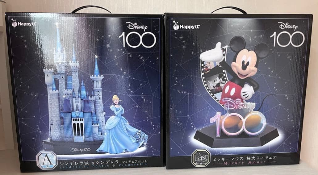 Disney 100 シンデレラ城 ミッキー フィギュアセット