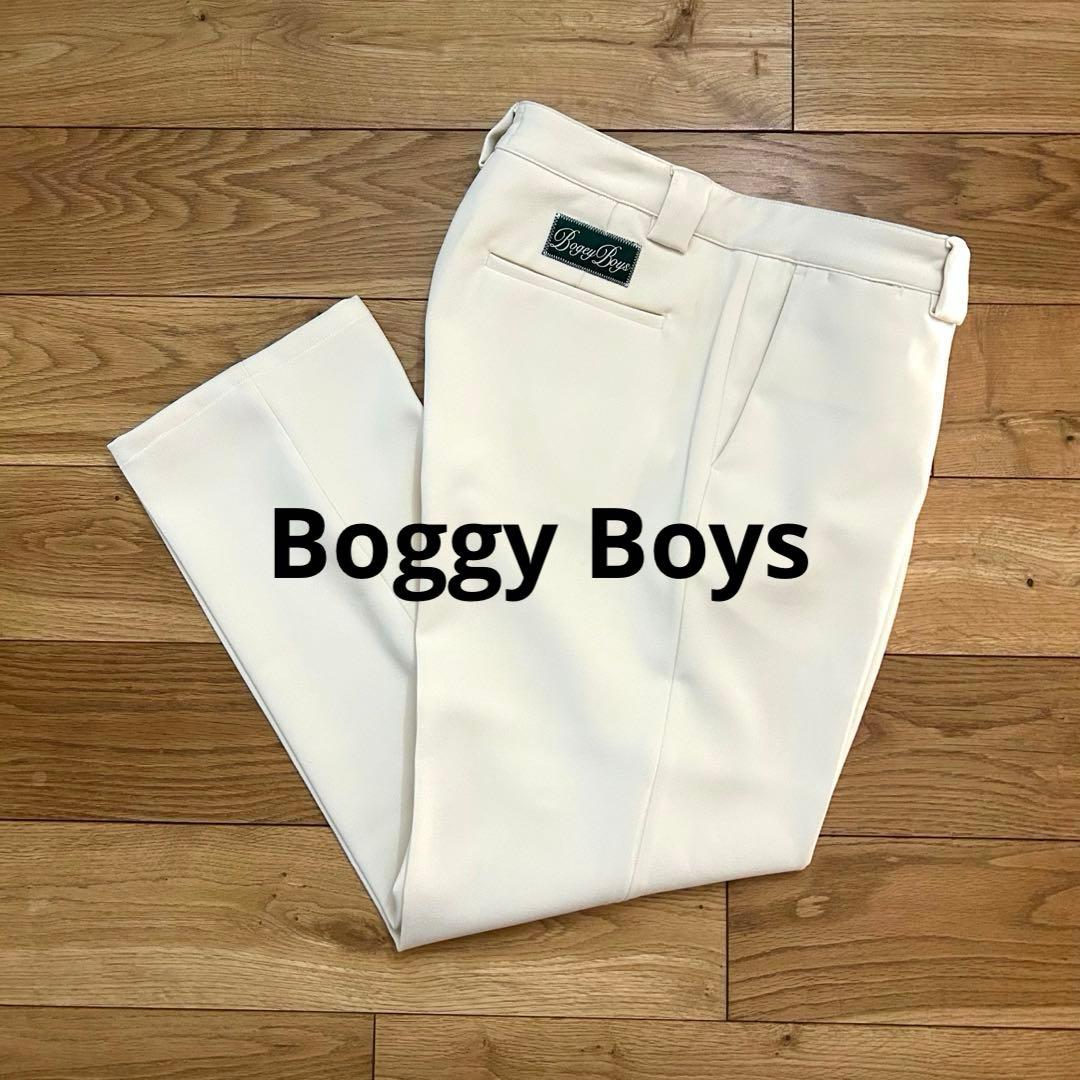 【美品】Boggy Boys パンツ オフホワイト サイズ32 ゴルフ