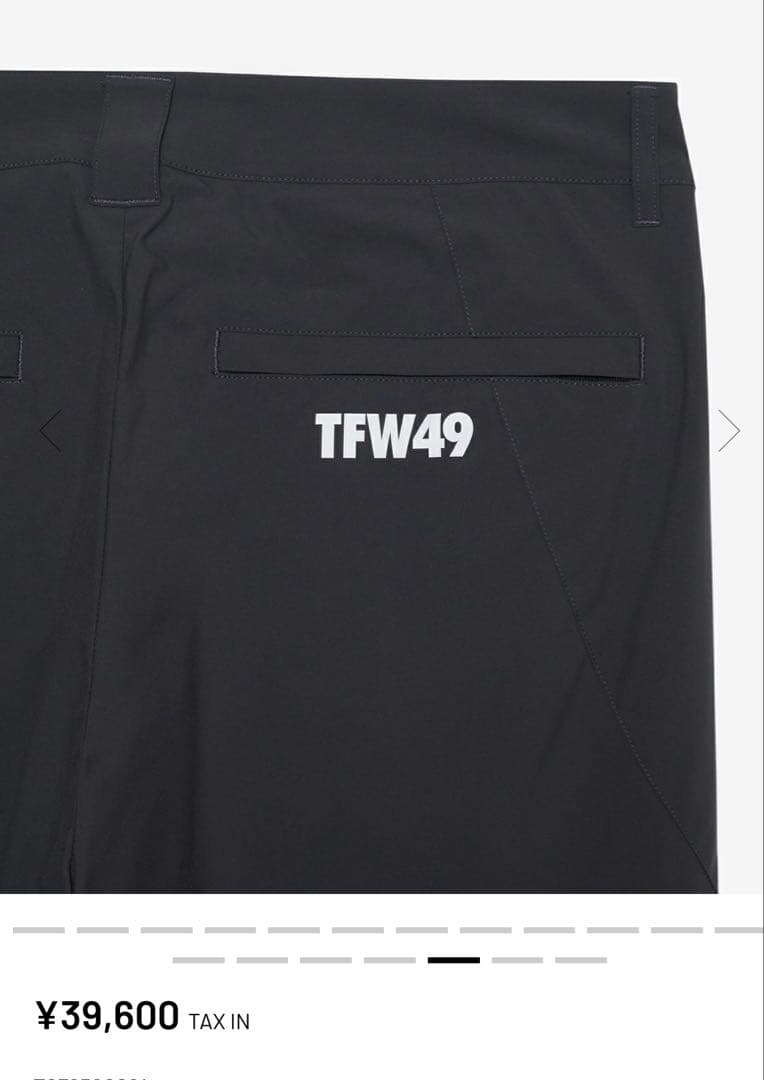 専用　tfw49 OCTA PANTS ブラック　L