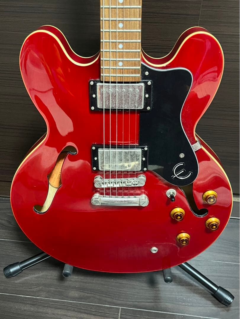 エピフォン　Epiphone dot ch セミアコ　ES-335 エレキギター