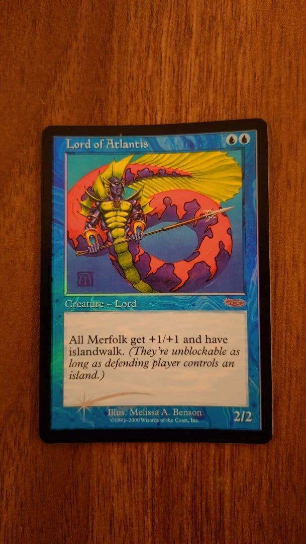 アトランティスの王　foil Lord of Atlantis