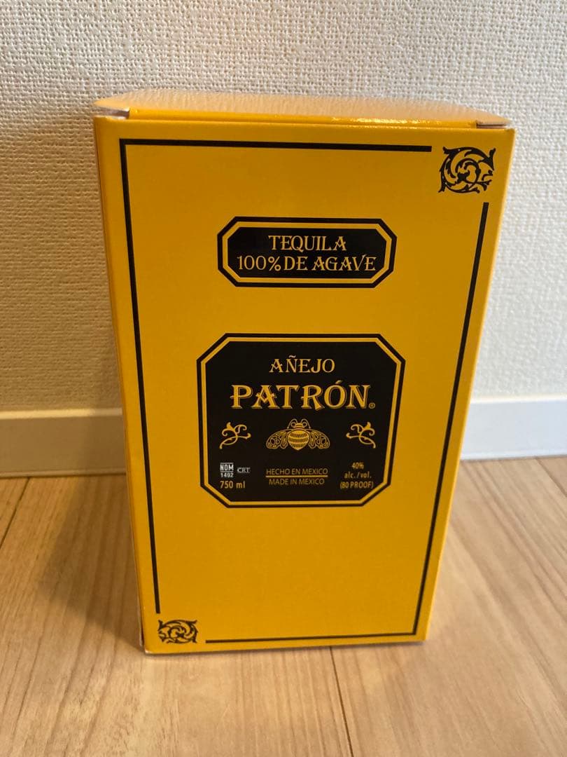 (未開封) PATRÓN AÑEJO テキーラ 750ml