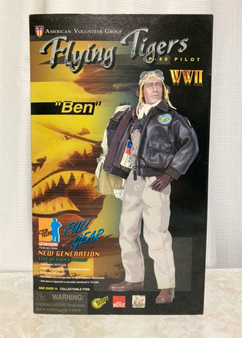 ドラゴン Flying Tigers P-40 Pilot Ben[カスタム品]