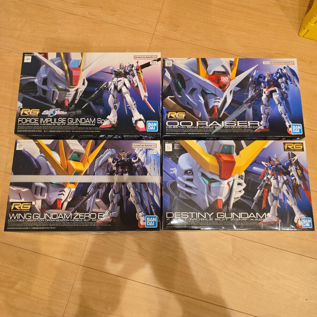 RGガンプラ 4体セット