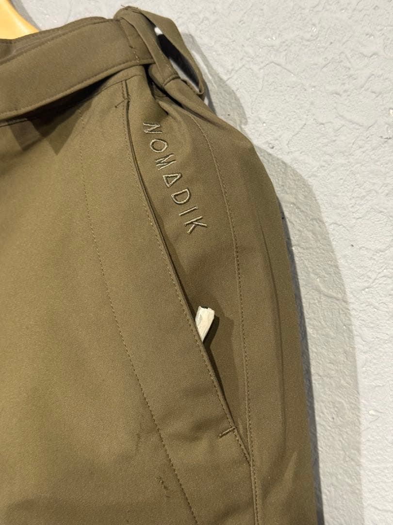 NOMADIK THICK PANTS オリーブ