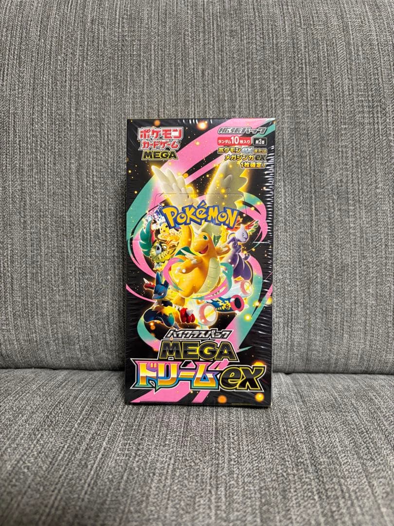 【シュリンク付き】ポケカ　メガドリームex 1BOX