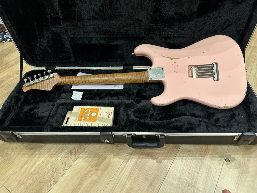 ギター XOTIC XCS-2 shell pink medium Aged