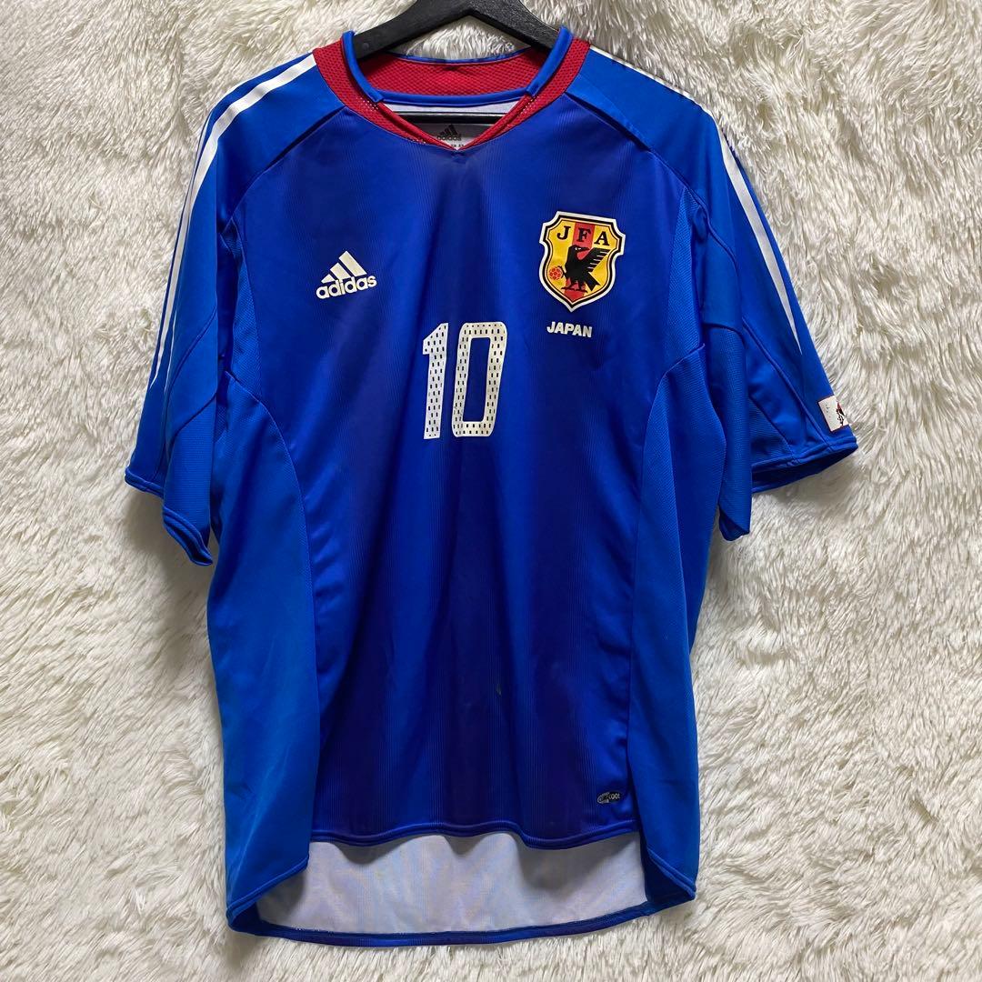 adidas サッカー日本代表 ユニフォーム L サイズ　中村俊輔 日本製
