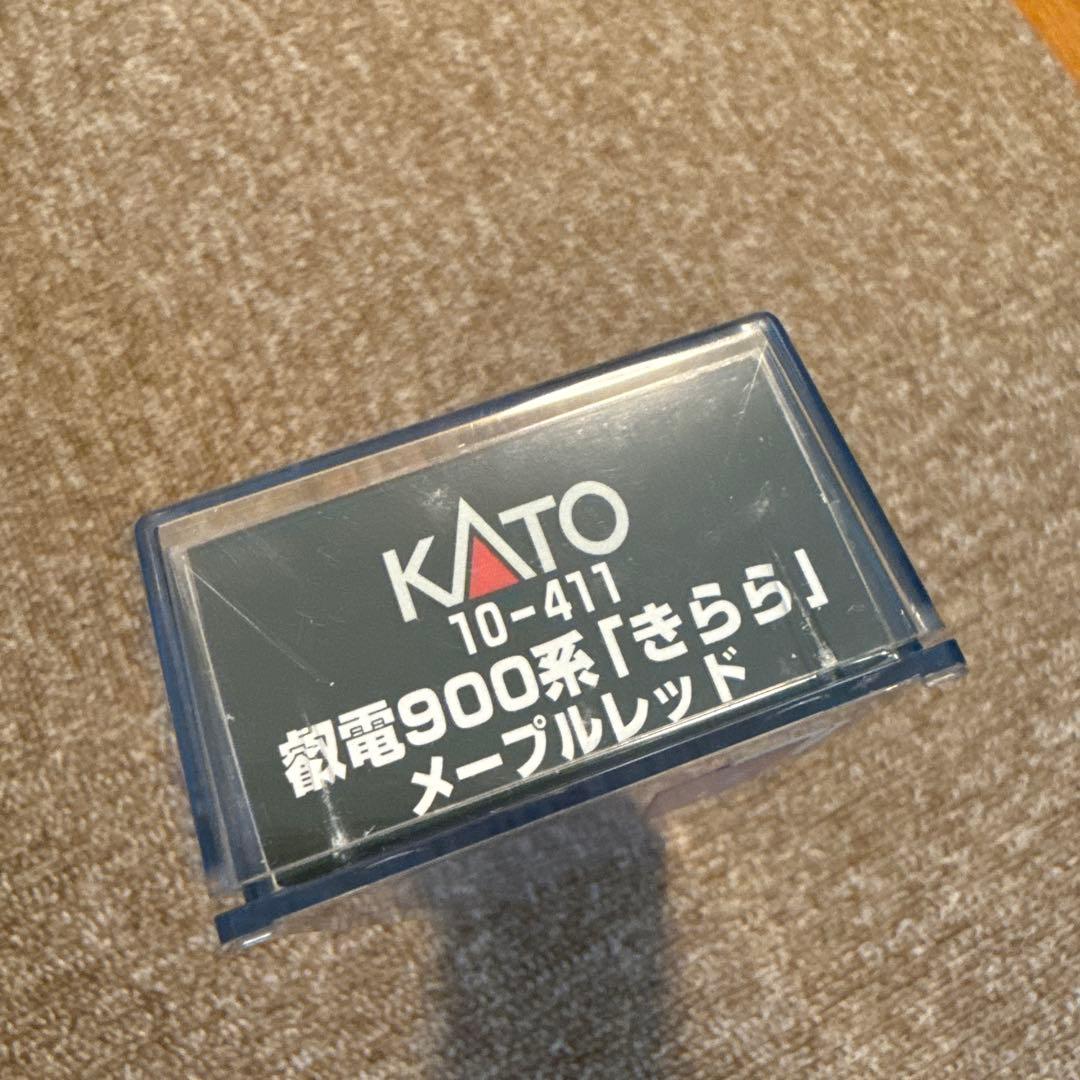 KATO 叡電900系 きらら　10-411 メープルレッド Nゲージ