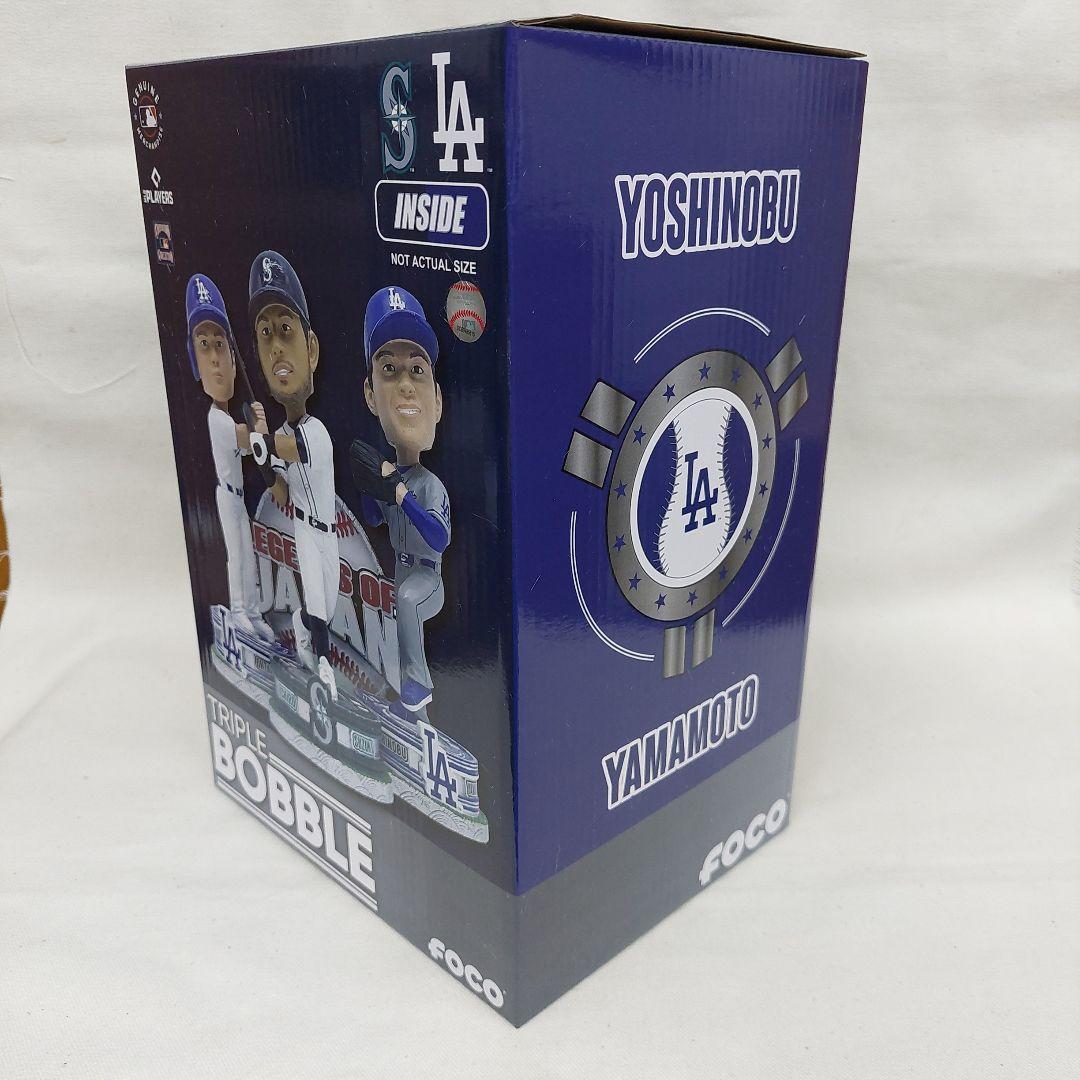 大谷翔平×山本由伸×イチロー　TRIPLE BOBBLEHEAD【224個限定】