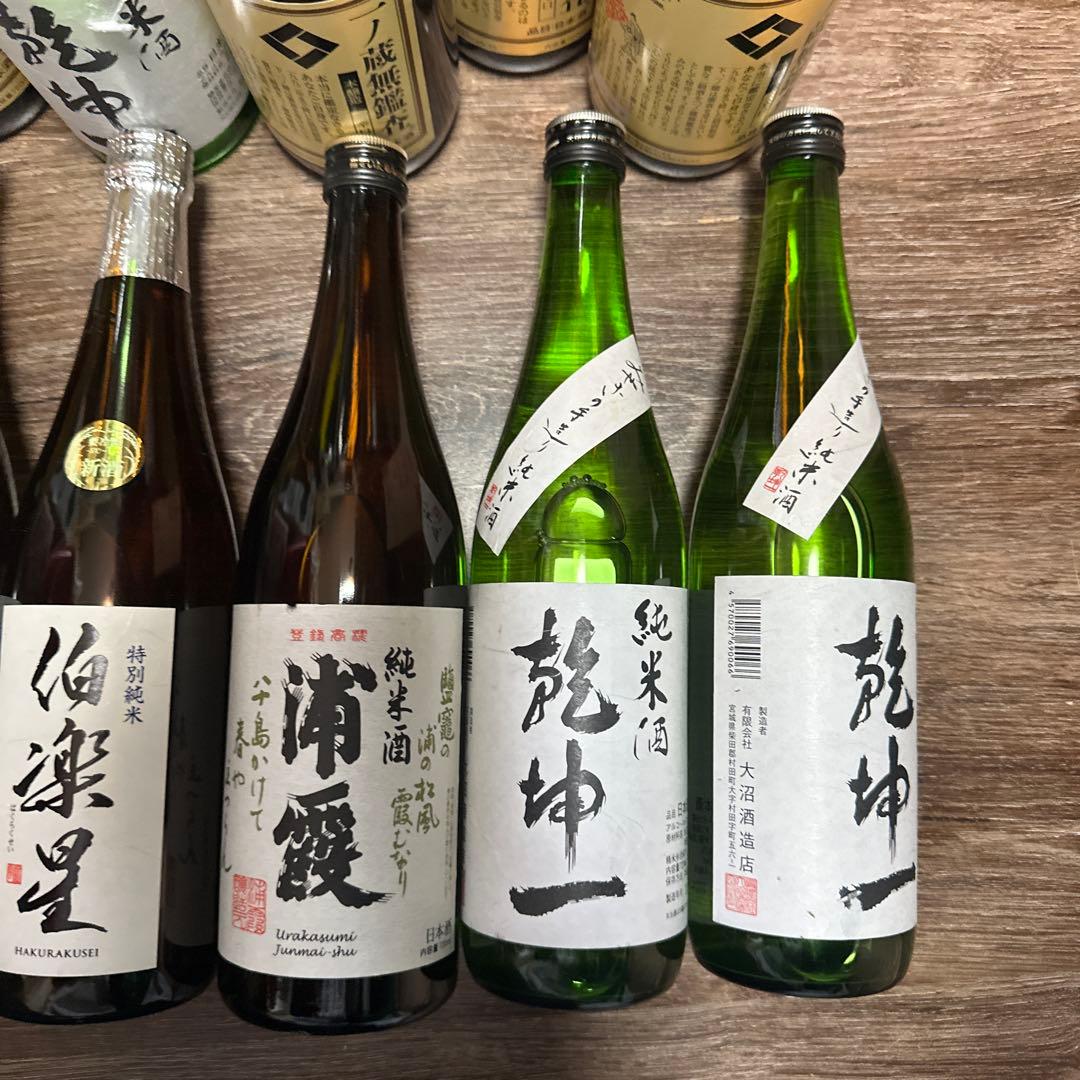 日本酒飲み比べ14本