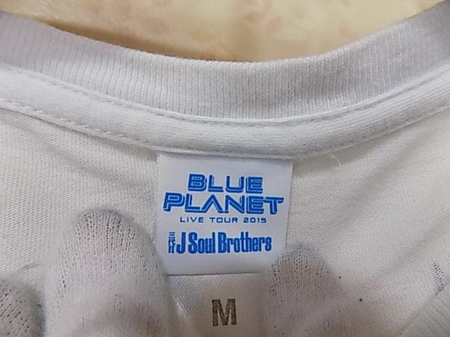 50022　３代目Jsoul Brothers　ライブTシャツ　白　M