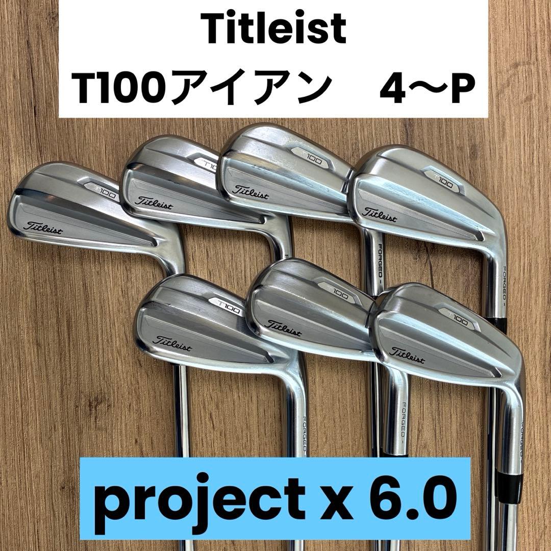 クラブ Titleist T100 2021 4-P / Project X 6.0