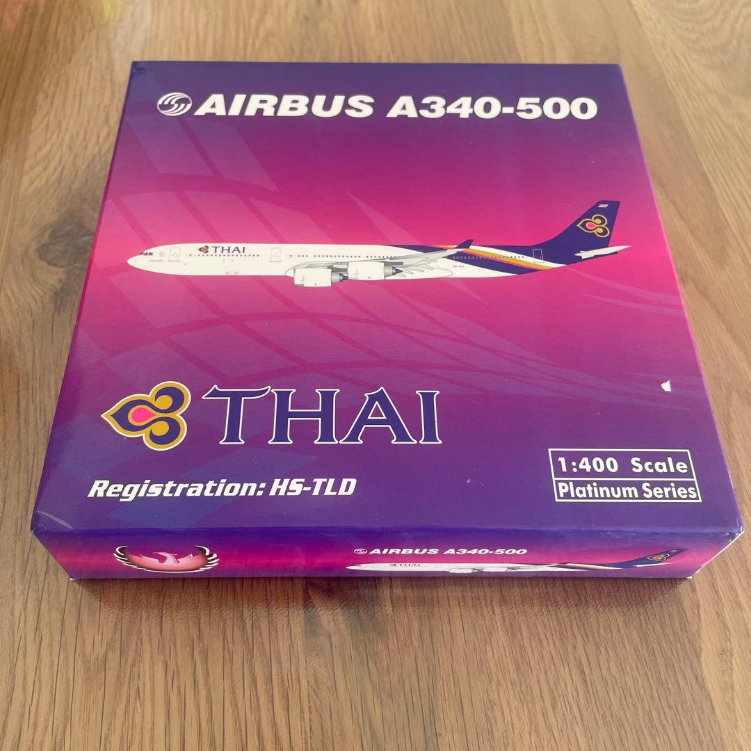 航空機・ヘリコプター THAI Airbus A340-500 1:400