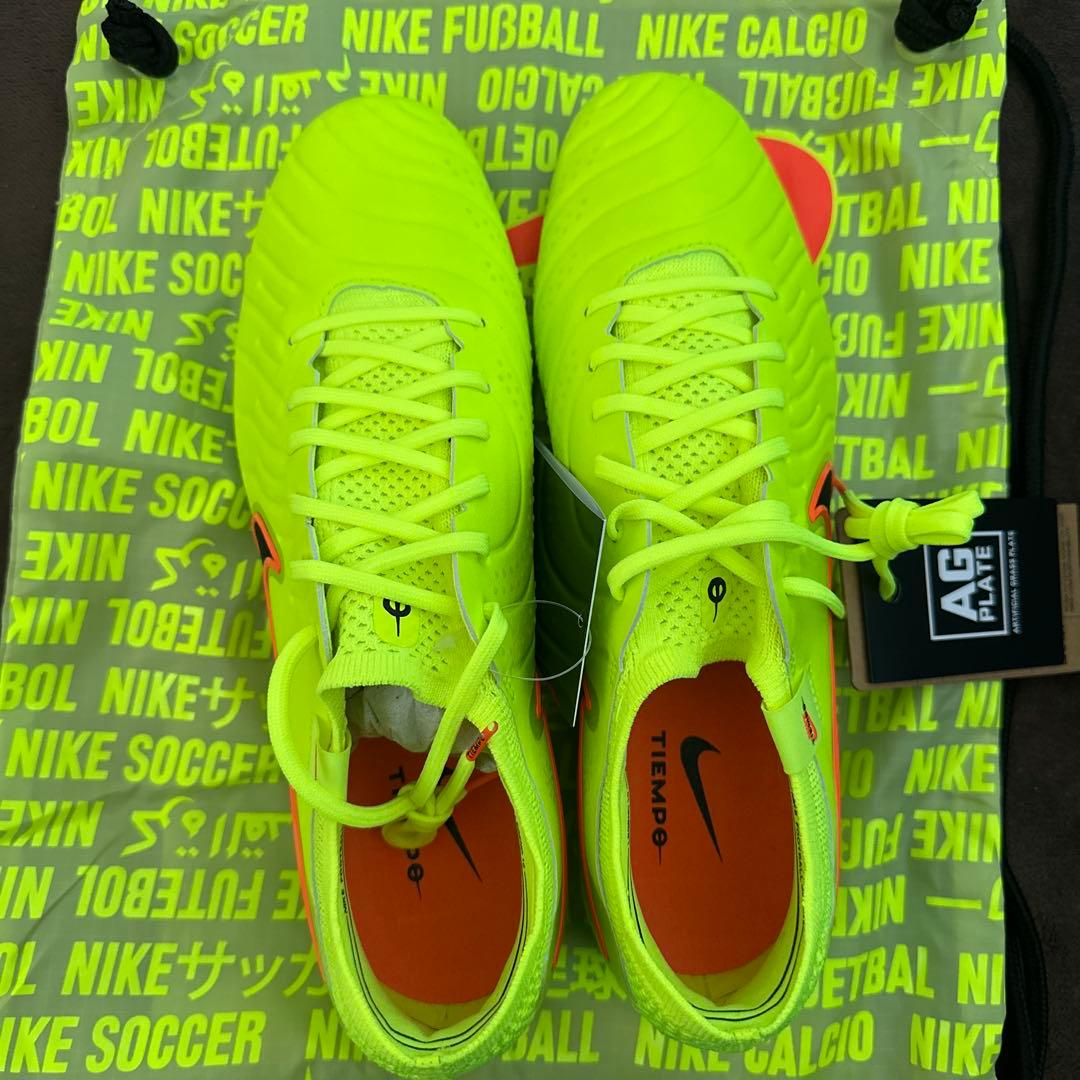 Nike Tiempo サッカーシューズ 蛍光イエロー　新品未使用