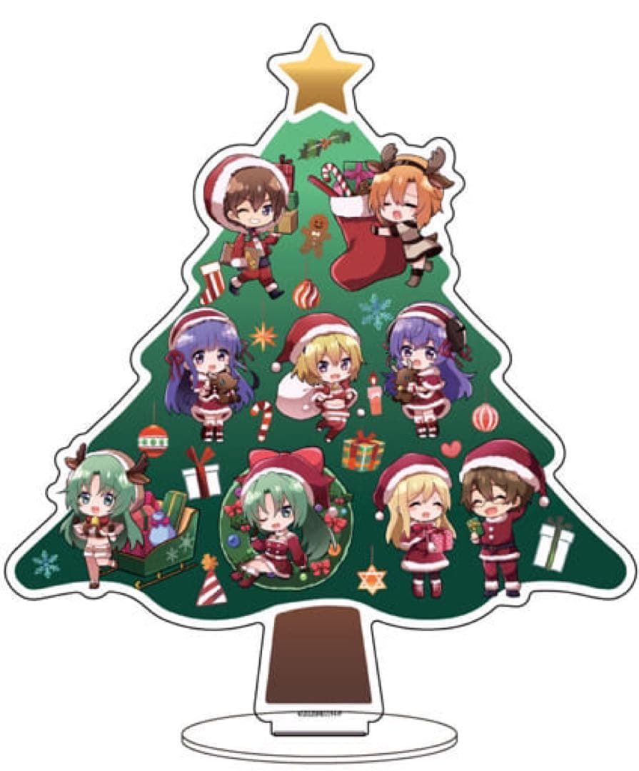 ひぐらしのなく頃に クリスマスツリー　アクリルスタンド