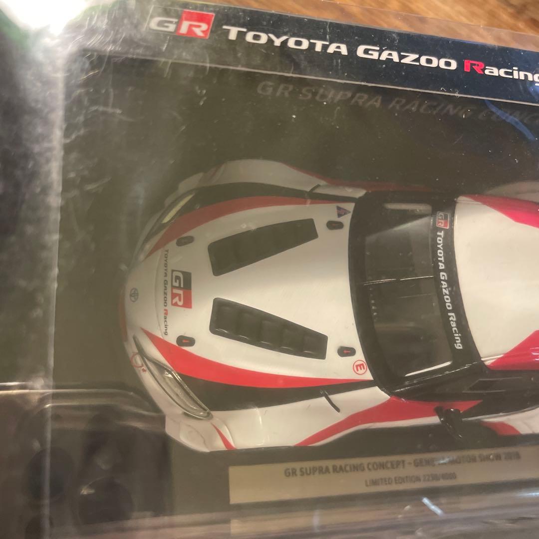 絶版　TOYOTA GR別注　1/43 GR スープラ レーシング コンセプト