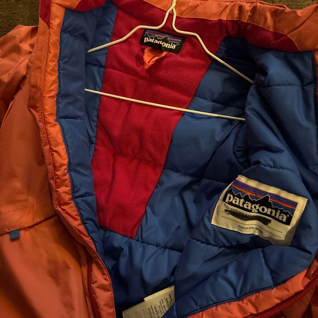 Patagonia 子供用スキーウェア ピンク