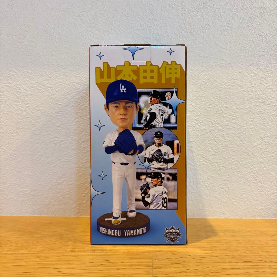 【来場者限定】Dodgers 山本由伸ボブルヘッド2025（新品未開封）