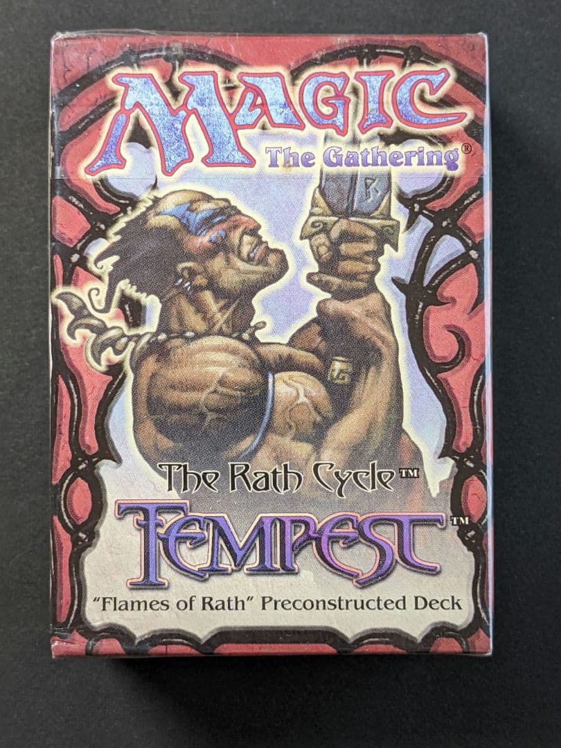 未開封 MTG Tempest Flames of Rath テーマデッキ
