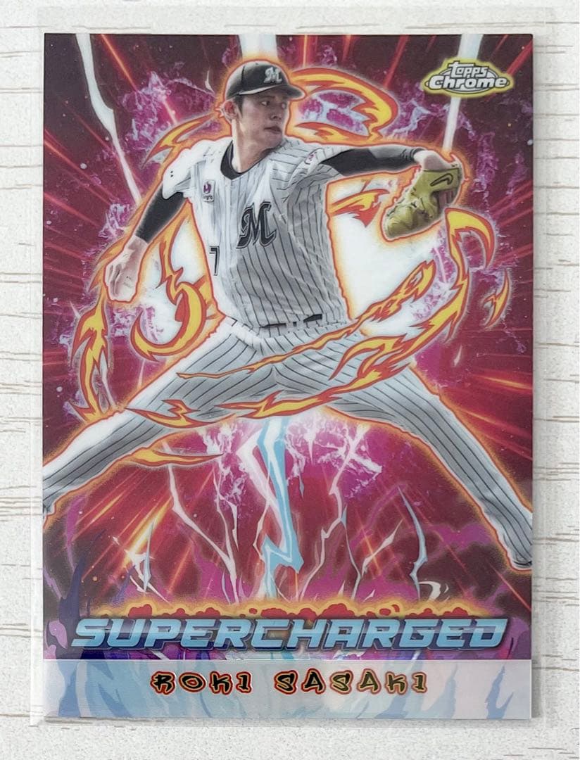 【カートンヒット】 2024 Topps NPB Chrome 佐々木朗希