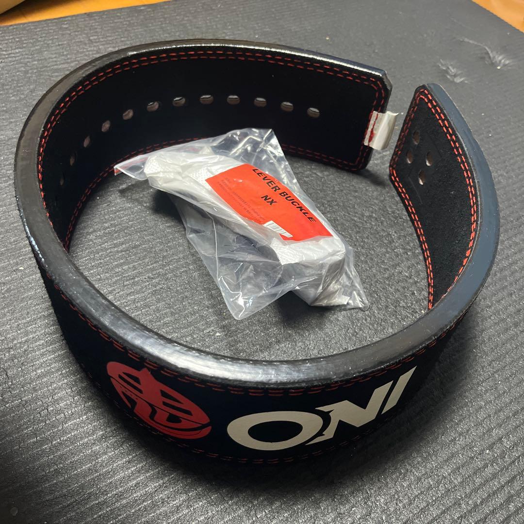 ONI ベルト　レバーアクションnx サイズs 鬼　oni 早い者勝ち！