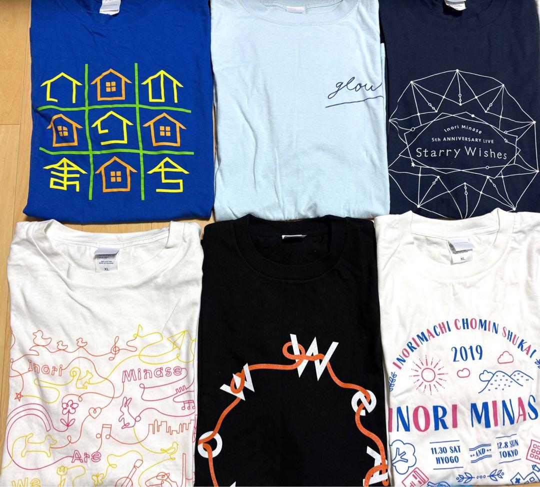 水瀬いのり ☆ ツアー Tシャツ 14枚 セット