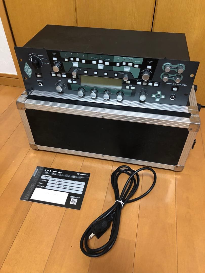 KORG kemper Power lack 4uラックケース付き