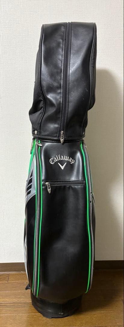 【超メルカリ市限定最特価！】Callaway キャディバッグ ブラック/グリーン