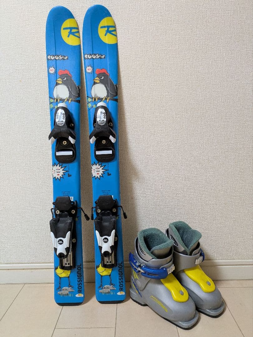 キッズ　スキー　ROSSIGNOL 80cm 　ブーツ16.5cm