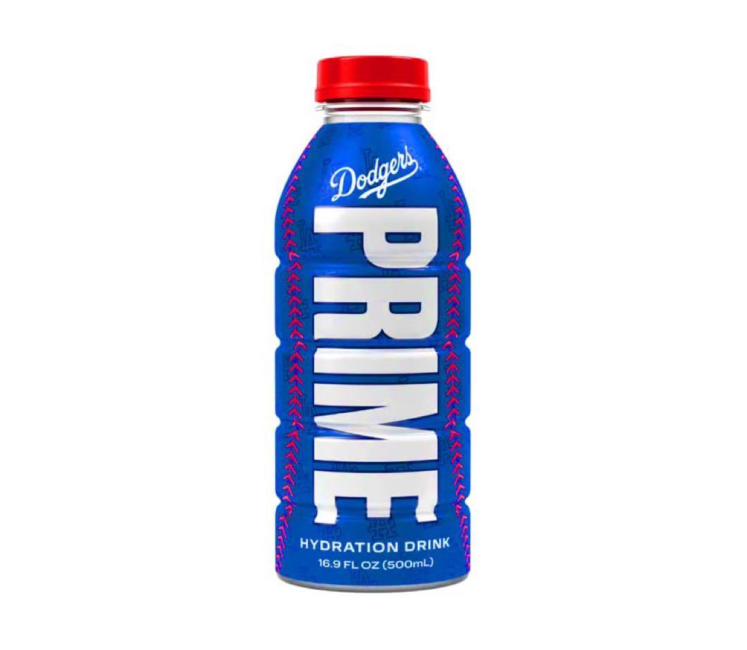 PRIME HYDRATION アイスポップ ドジャースボトル 青 24本
