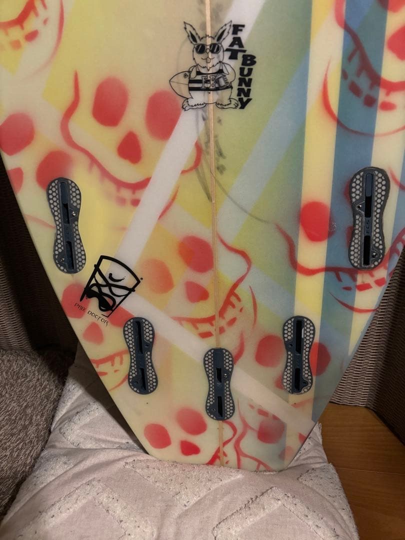 AKABA surfboard FAT BUNNY ショートボード 5'4\"
