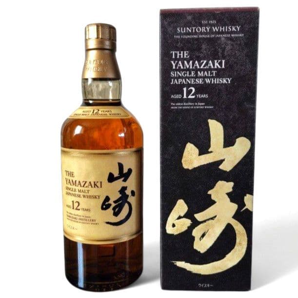 サントリー 山崎12年 NV シングルモルトウイスキー 未開栓 700ml 箱付