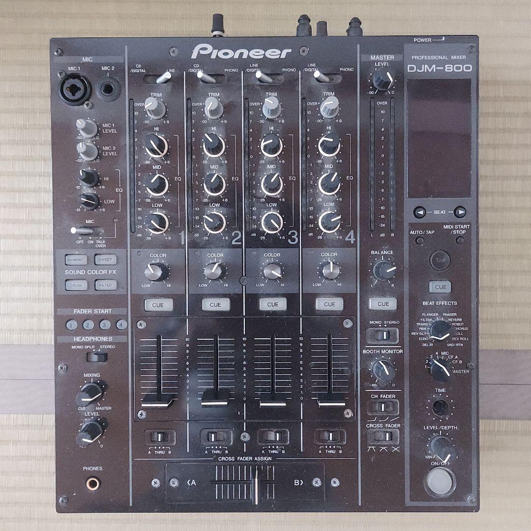 値下げ！Pioneer DJM-800 DJミキサー