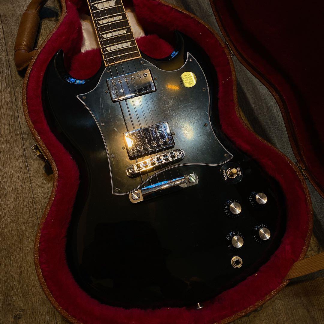 Gibson SG ブラック ハードケース付き