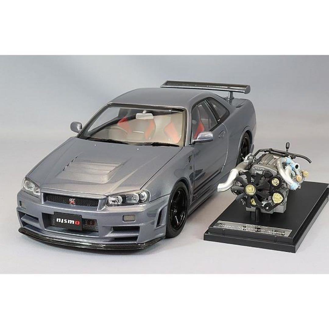 MOTORHELIX 1/18 日産 スカイライン GT-R R34 ニスモ