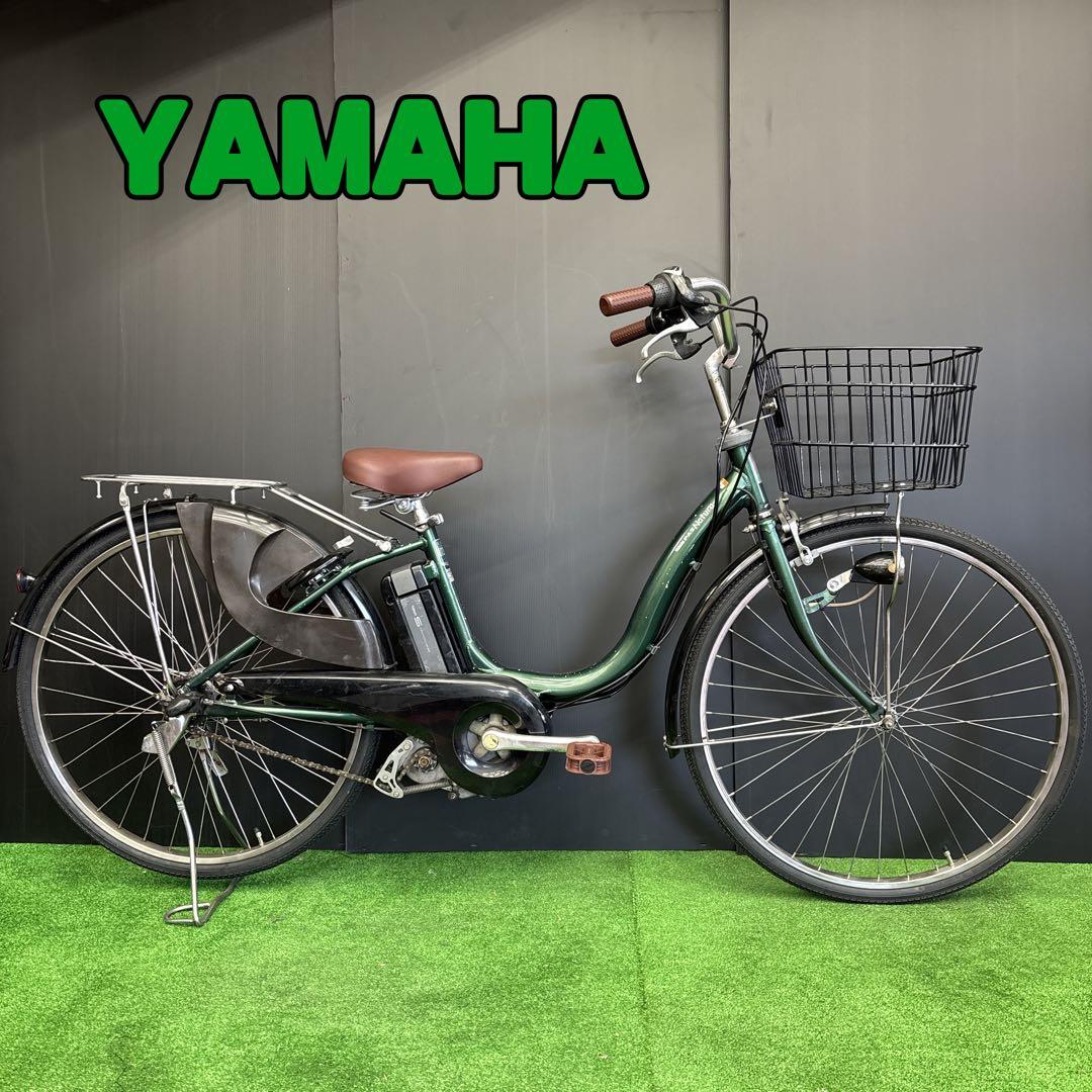 電動自転車 YAMAHA PAS Natura グリーン　26⚫️