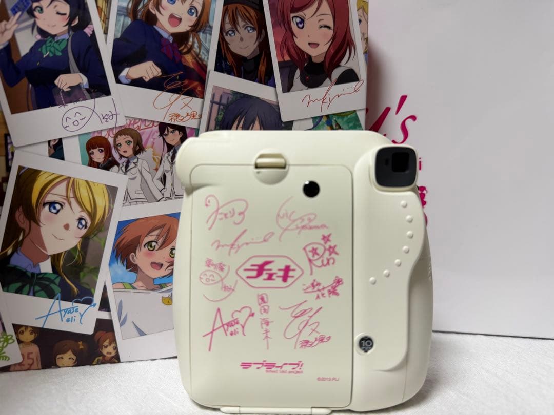 instax mini 8+　ラブライブ　μ's チェキ