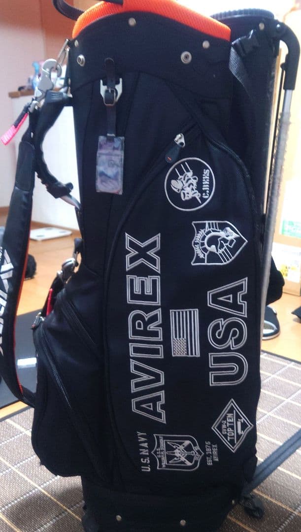AVIREX キャディバッグ U.S. AIR FORCE