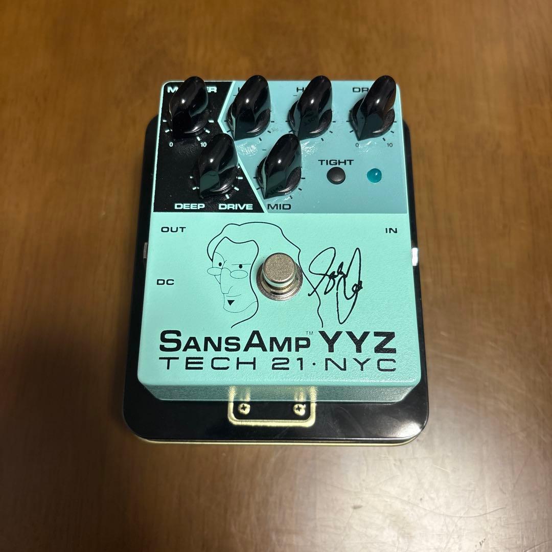 【美品】TECH 21 SansAmp YYZ